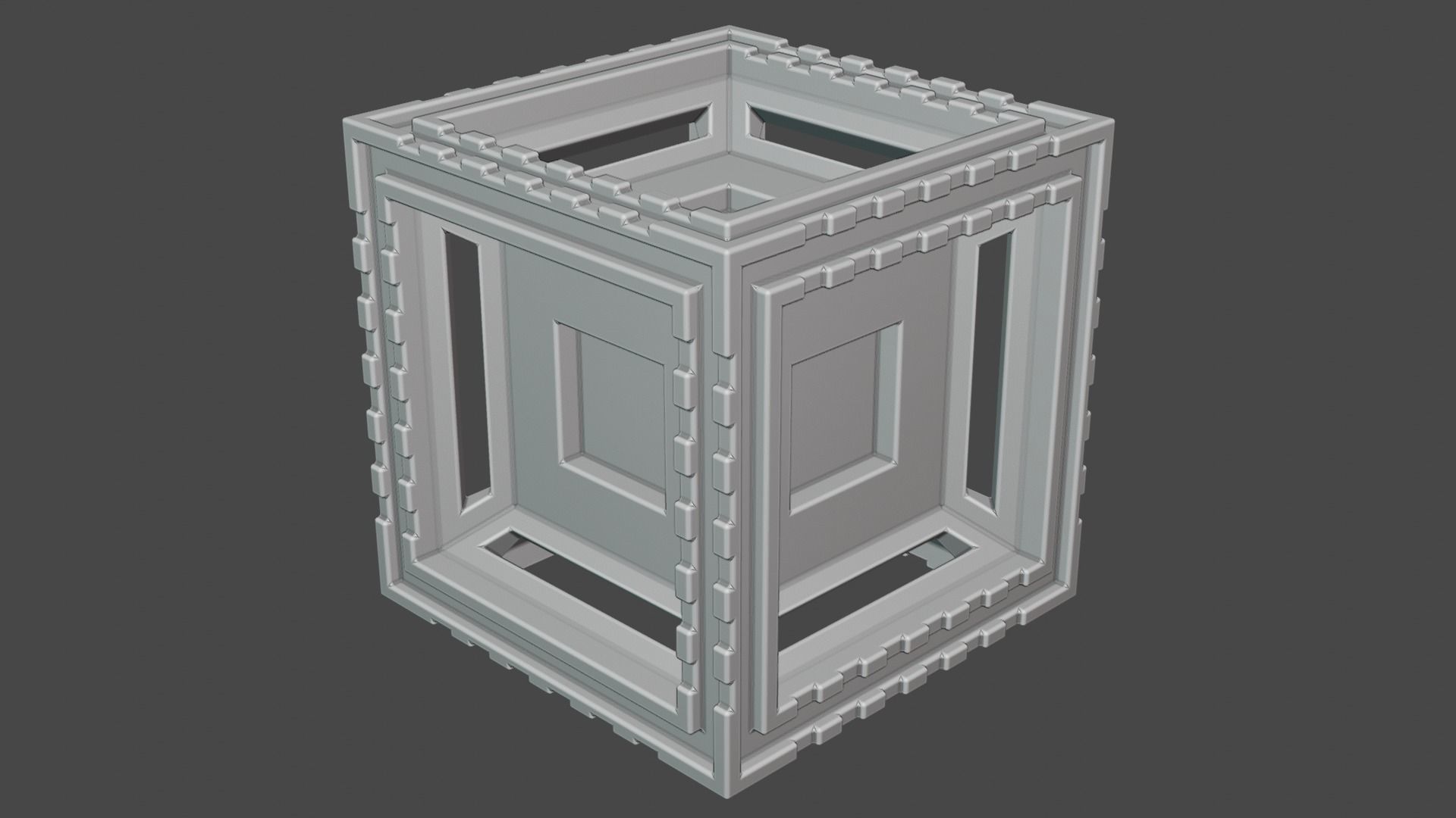 Geometric Dice Kit 3D model 3D printable | CGTrader