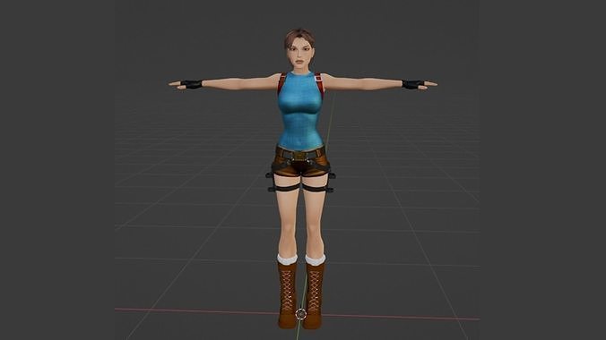 Lara Croft 3D model | CGTrader