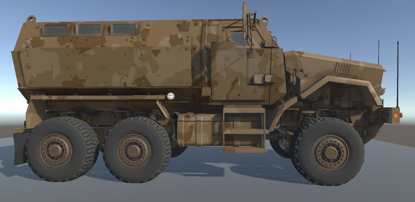 3D model MRAP Caiman 3D model VR / AR / low-poly | CGTrader