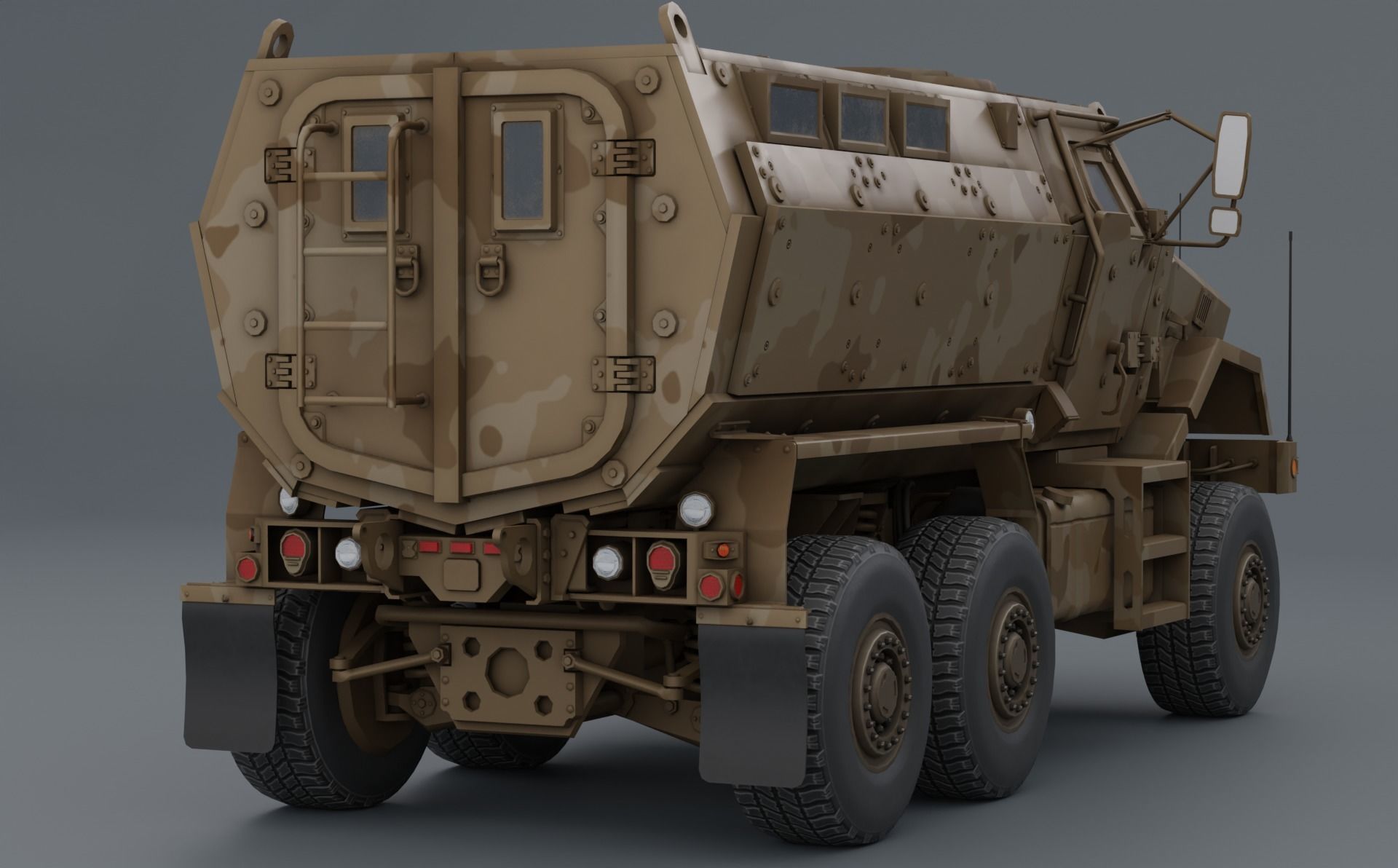 3D model MRAP Caiman 3D model VR / AR / low-poly | CGTrader