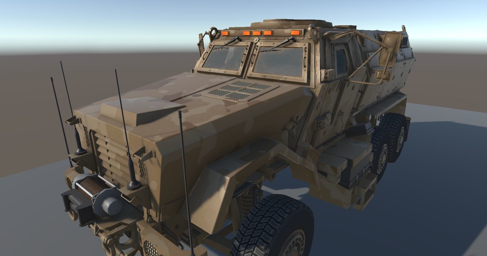 3D model MRAP Caiman 3D model VR / AR / low-poly | CGTrader