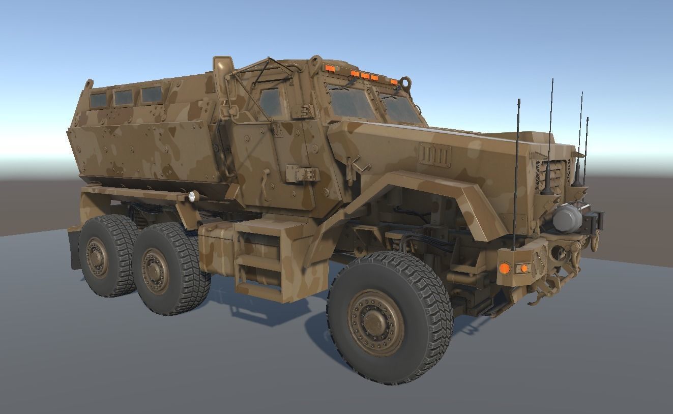 3D model MRAP Caiman 3D model VR / AR / low-poly | CGTrader