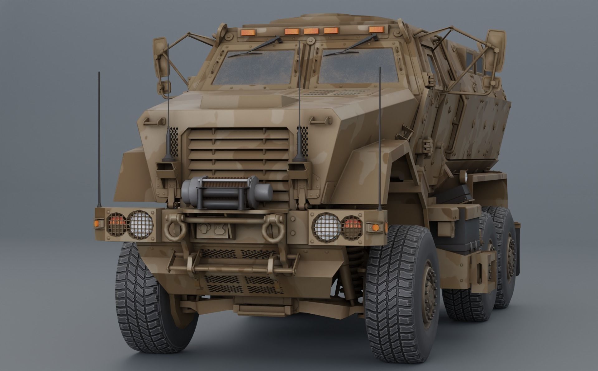 3D model MRAP Caiman 3D model VR / AR / low-poly | CGTrader