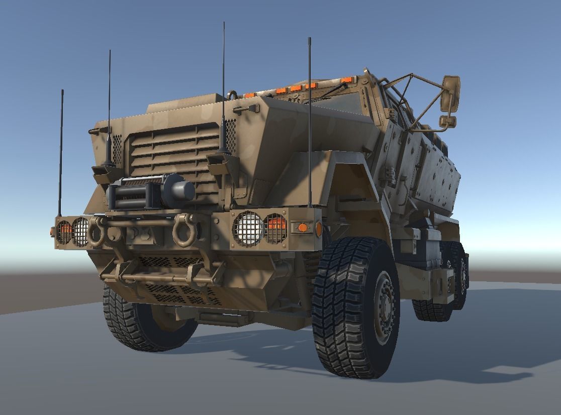 3D model MRAP Caiman 3D model VR / AR / low-poly | CGTrader