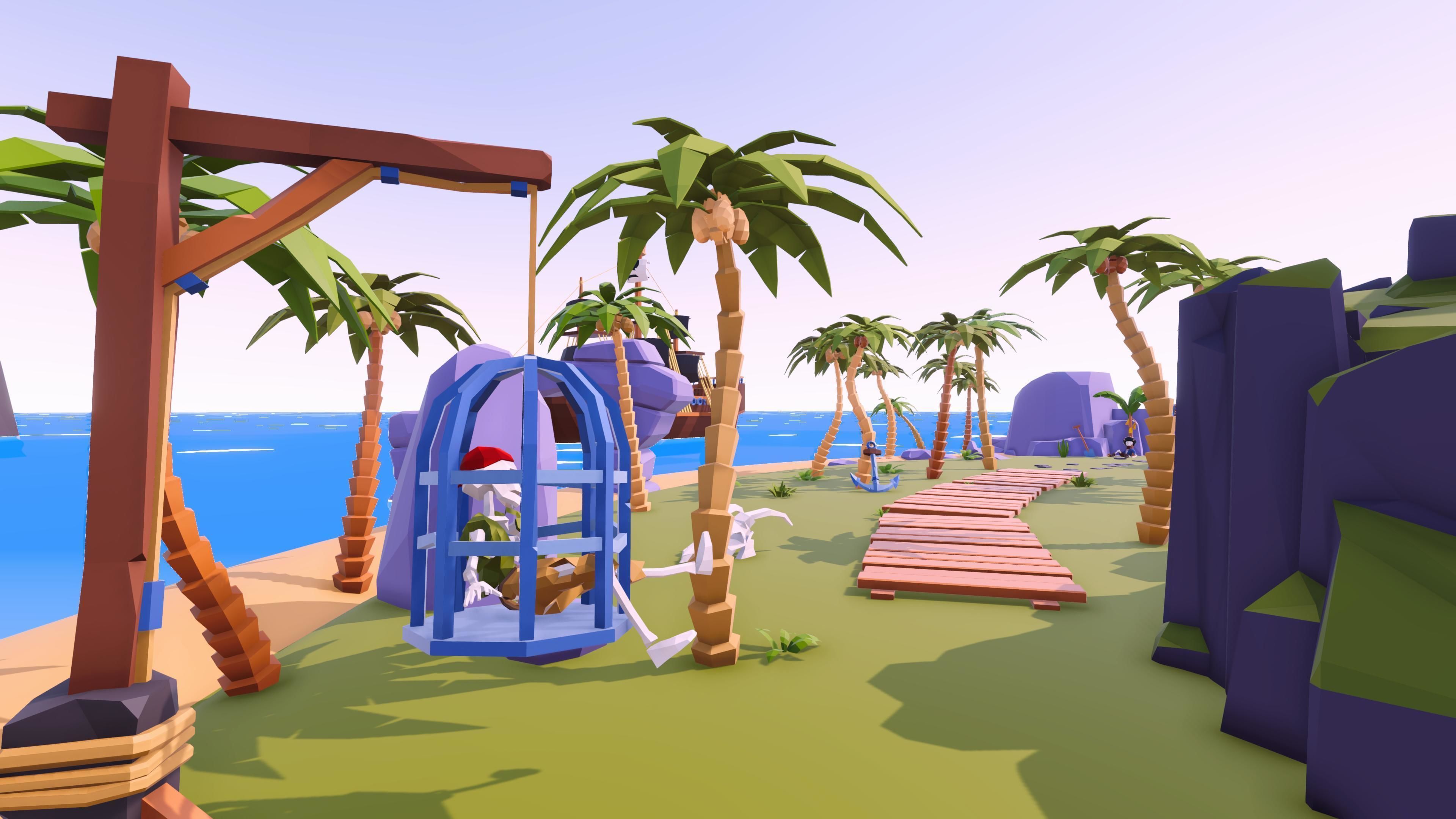 3D model Low Poly Tropical Island RG VR / AR / low-poly | CGTrader