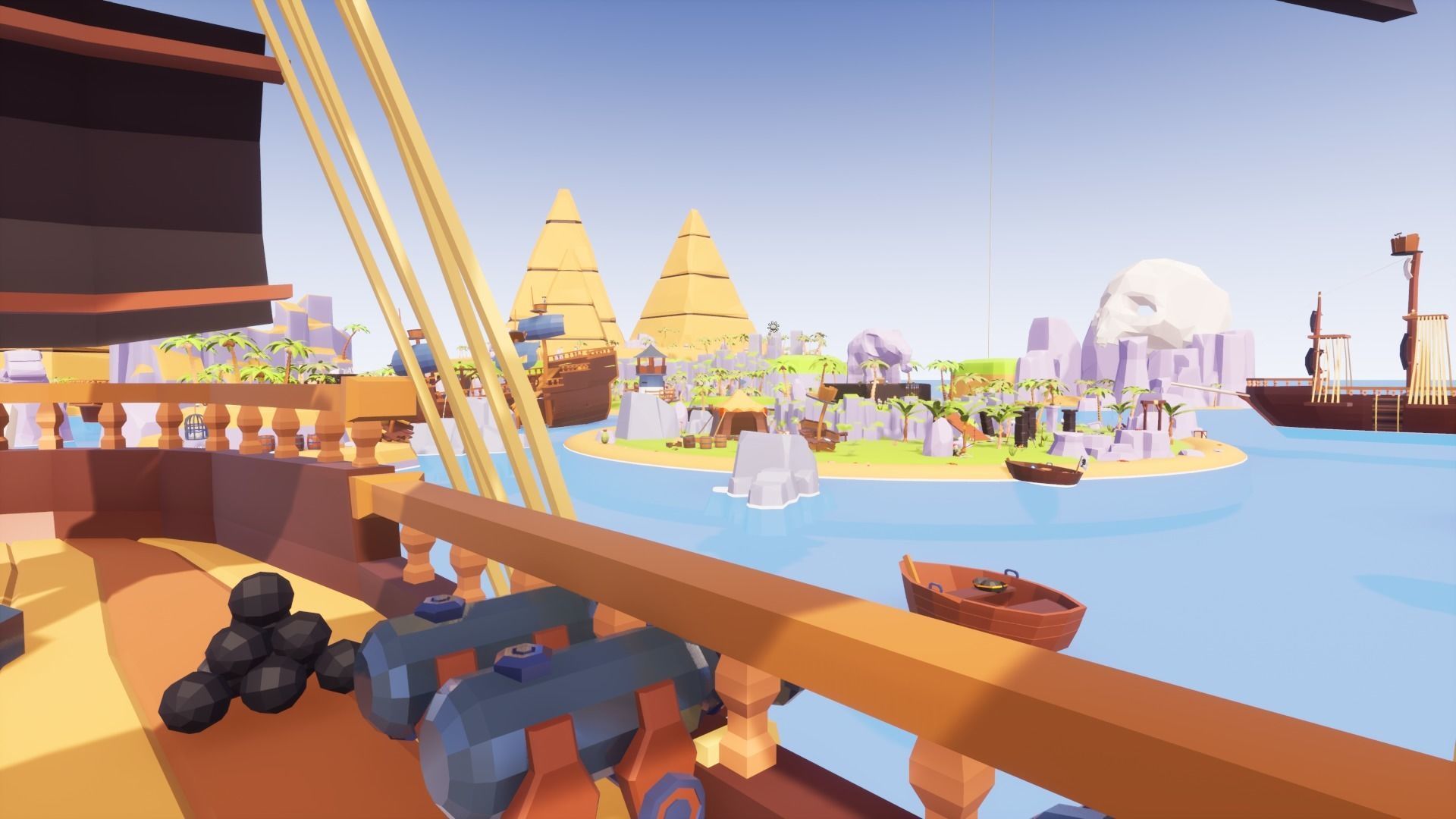 3D model Low Poly Tropical Island RG VR / AR / low-poly | CGTrader