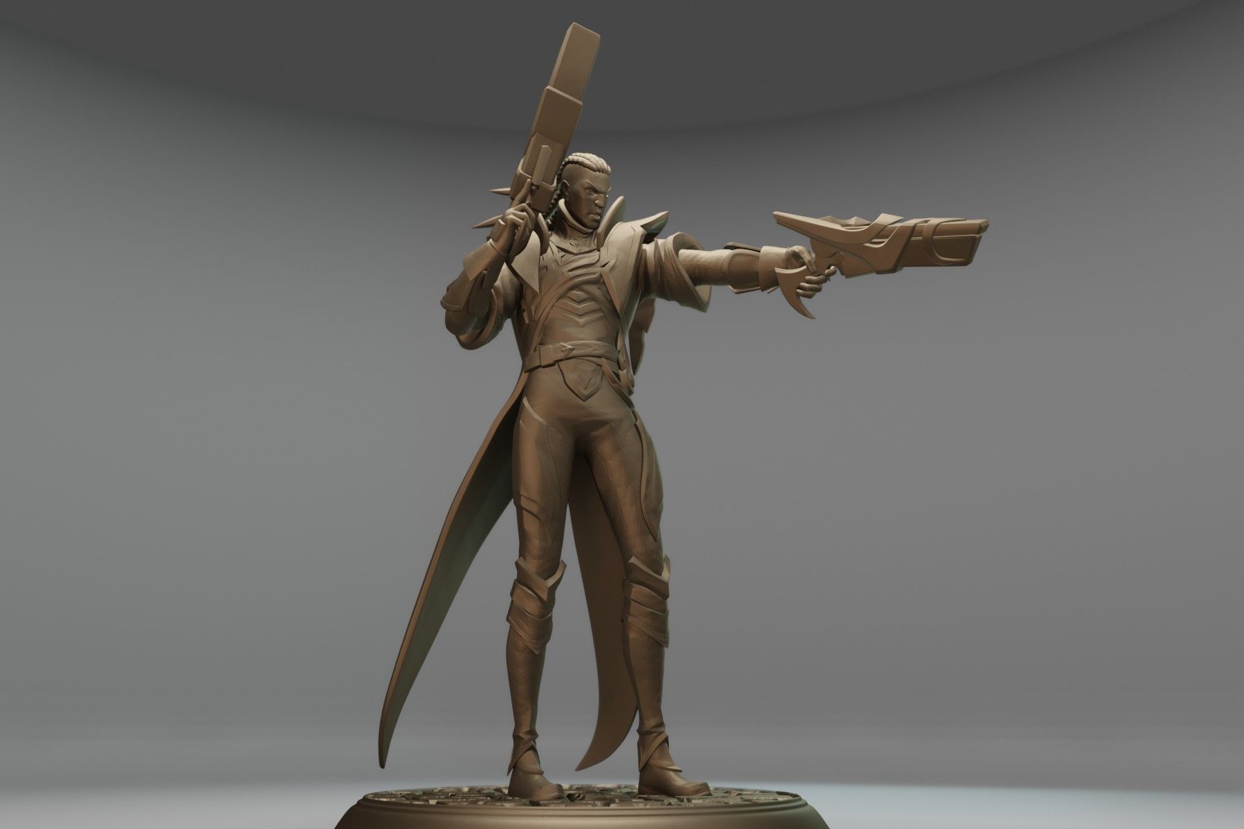 LUCIAN - LEAGUE OF LEGENDS 3D model 3D printable | CGTrader