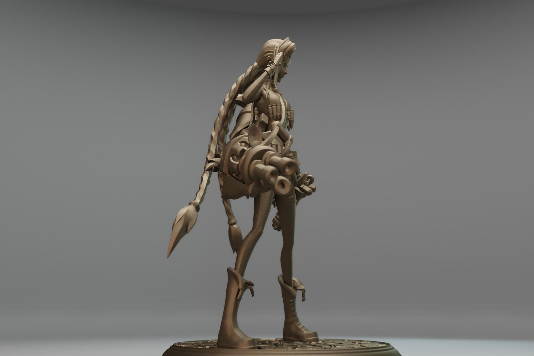 JINX - LEAGUE OF LEGENDS 3D model 3D printable | CGTrader