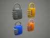 3D model PADLOCK 7 CARTOON STYLIZED VR / AR / low-poly | CGTrader
