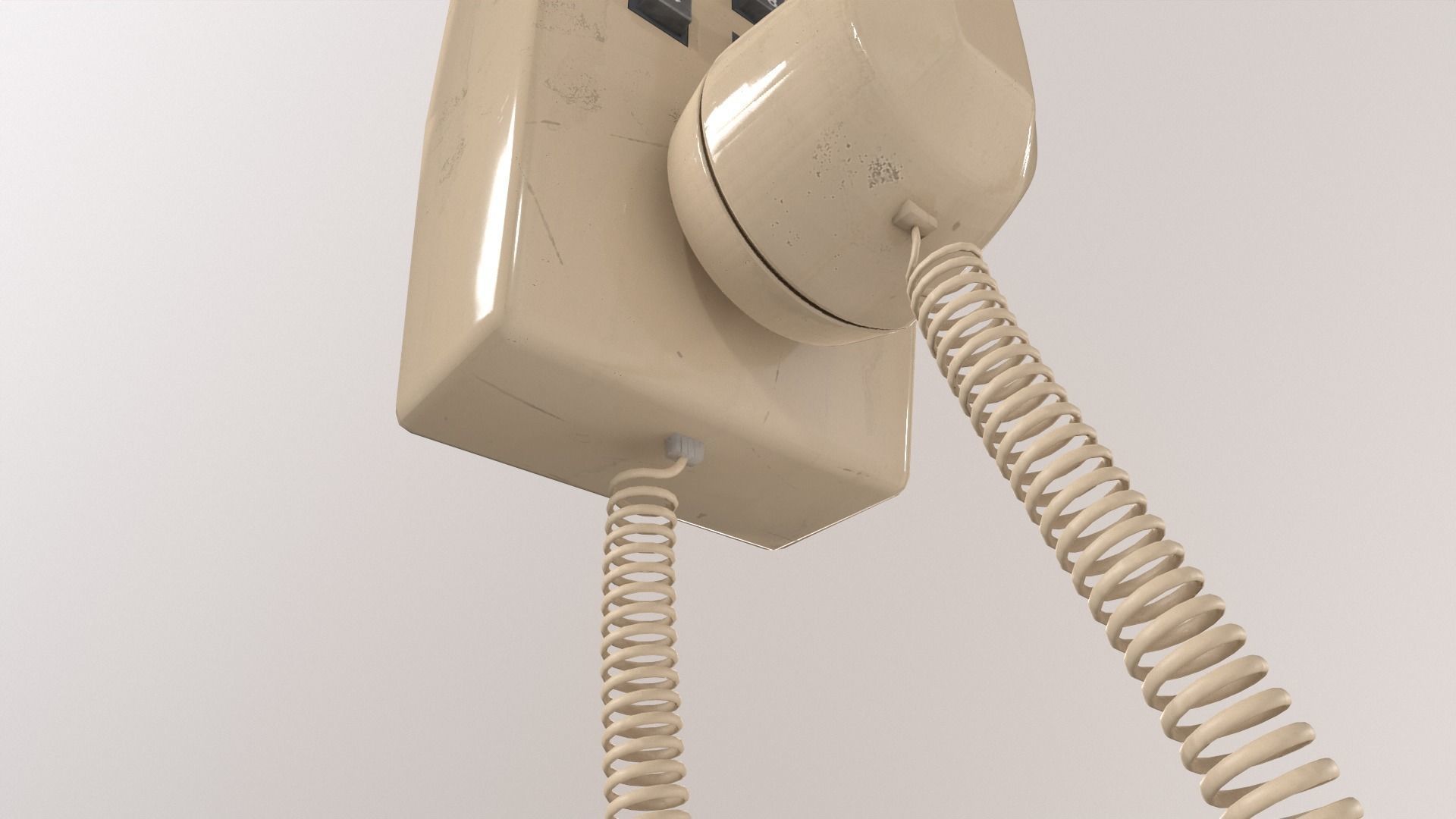 3D model 1990s Phone Low Poly VR / AR / low-poly | CGTrader