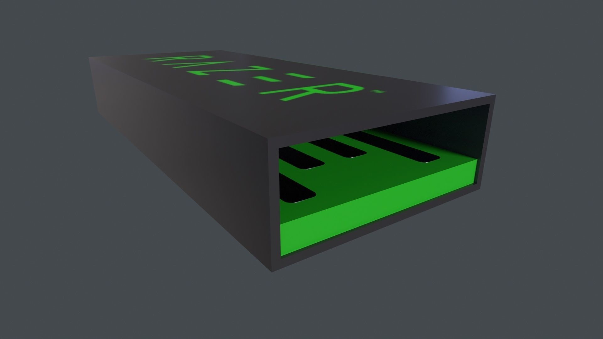 3D model Razer USB Stick 3D Model VR / AR / low-poly | CGTrader