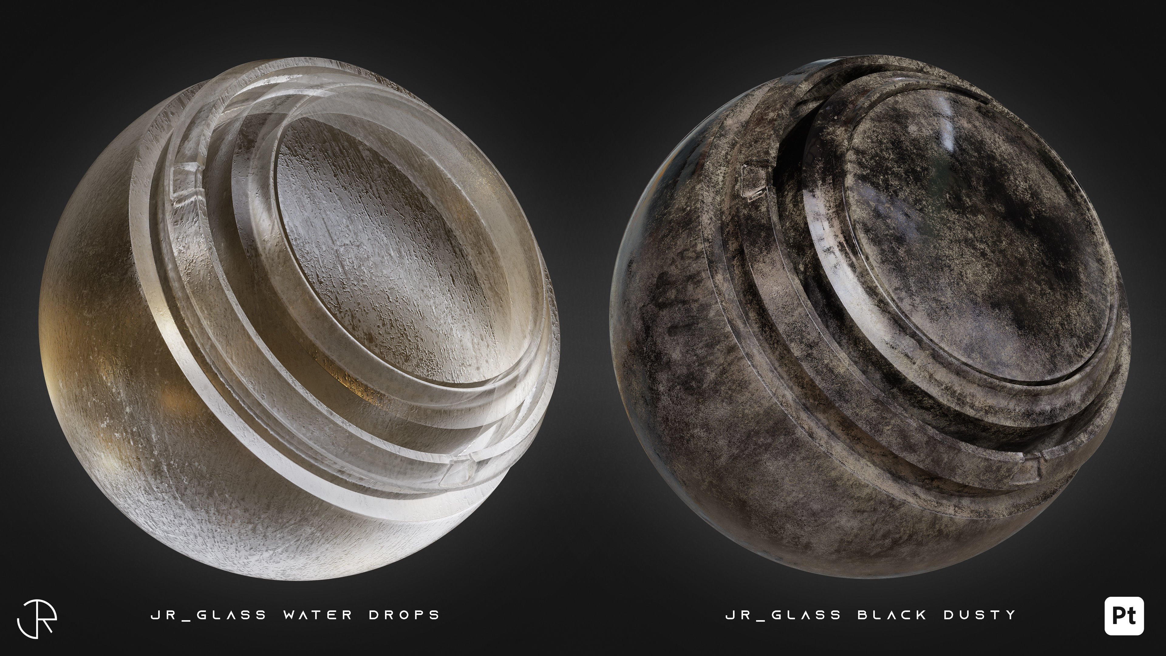 Glass Smart Materials for Substance 3D Painter Texture | CGTrader