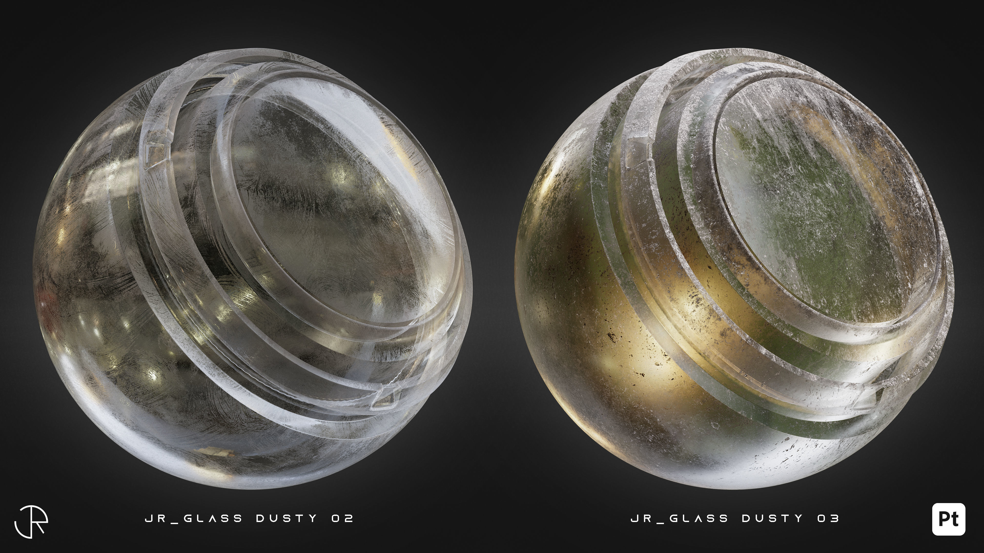 Glass Smart Materials for Substance 3D Painter Texture | CGTrader