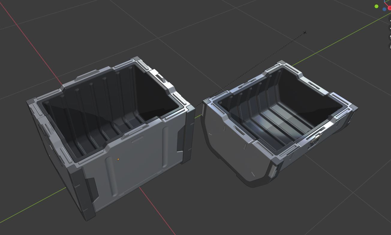 Sci-Fi case 3D model | CGTrader
