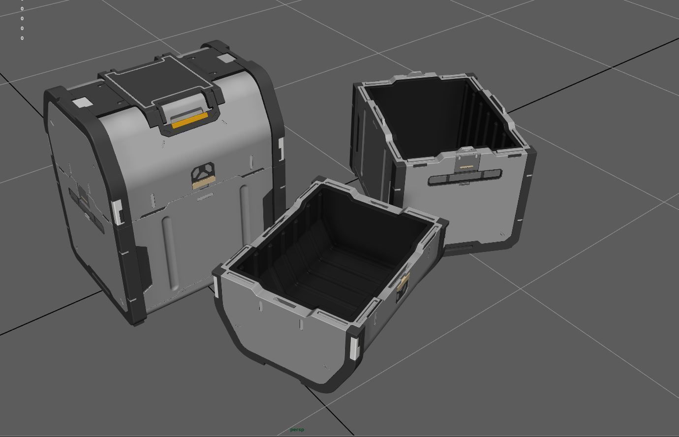 Sci-Fi case 3D model | CGTrader