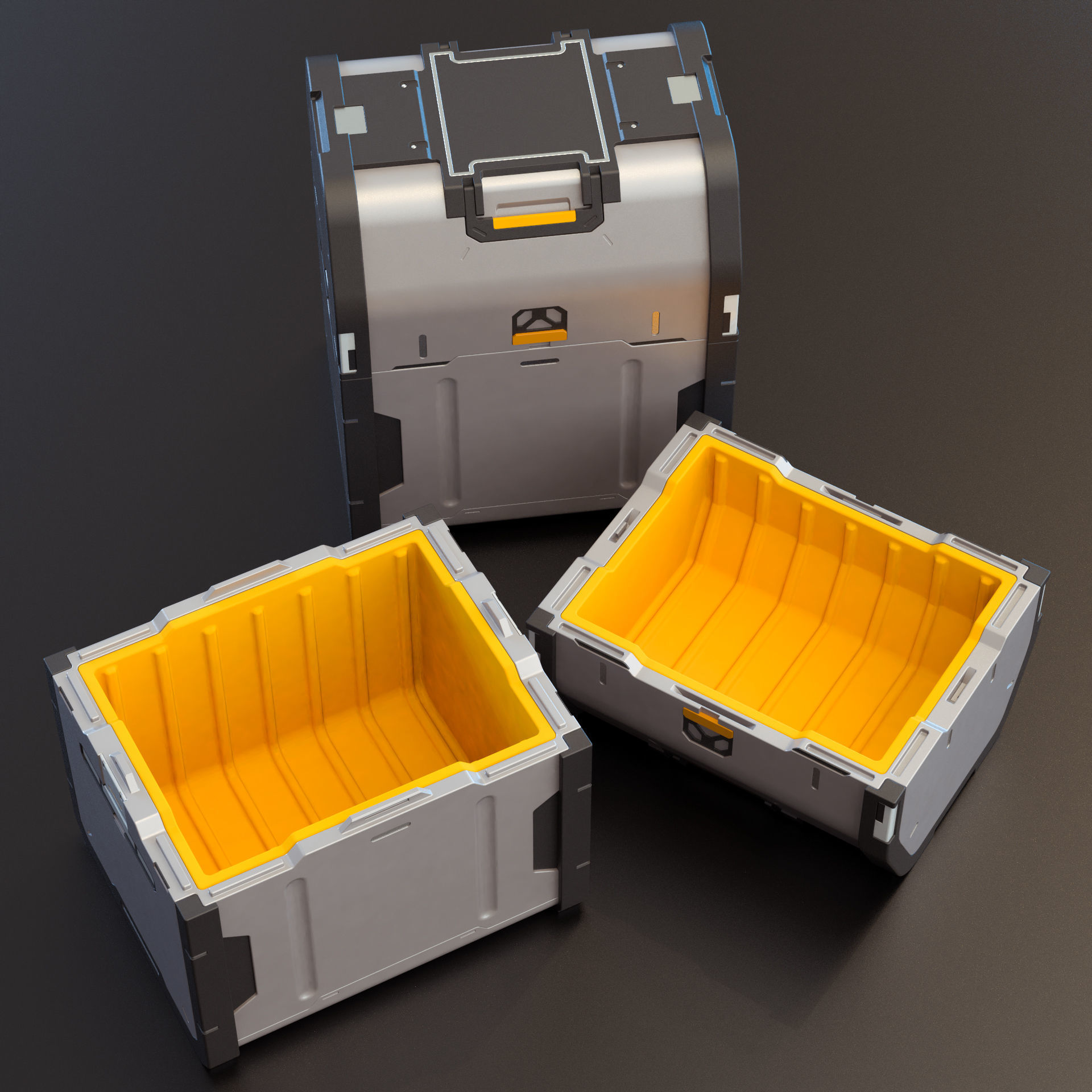 Sci-Fi case 3D model | CGTrader