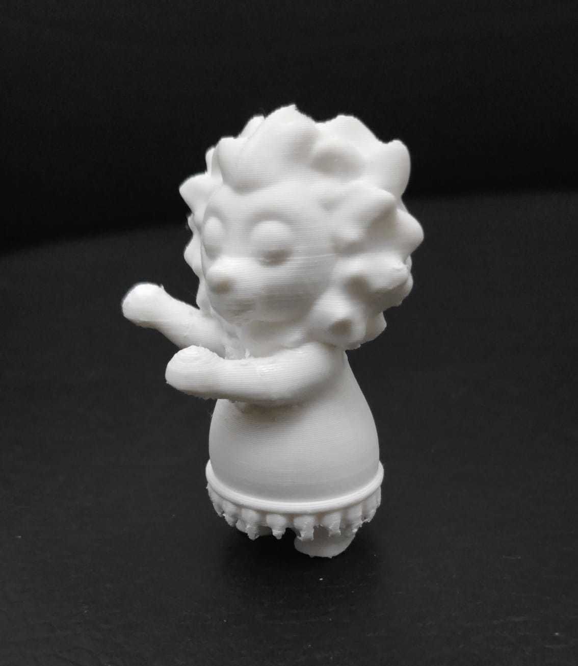 Lion Hula Dance 3D model 3D printable | CGTrader