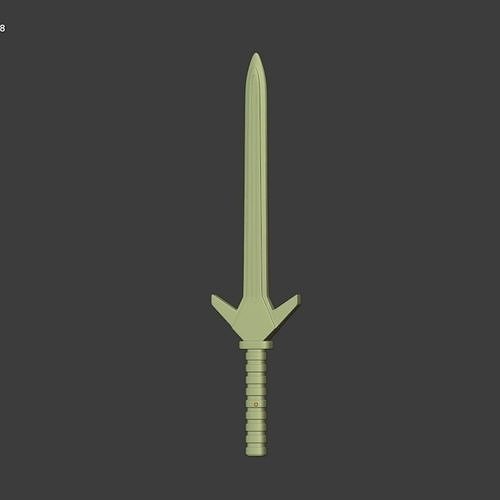 Sword free 3D model 3D printable | CGTrader