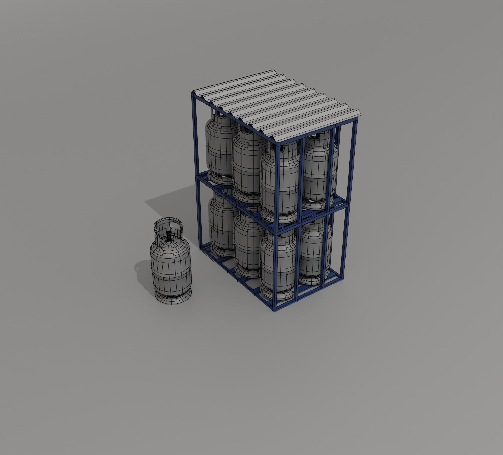 Warehouse asset 3D model | CGTrader