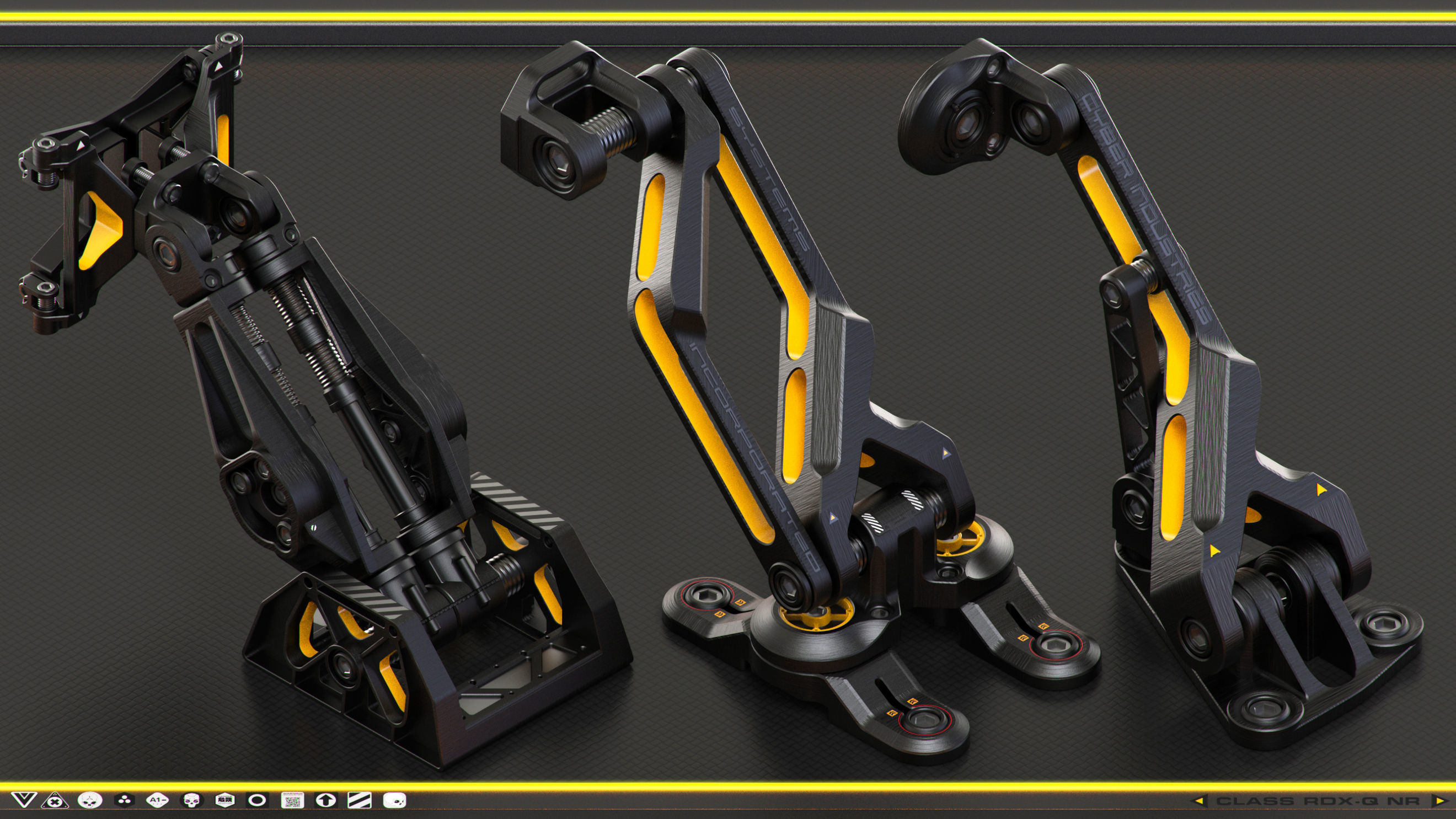 Sci-Fi Hard Surface KITBASH 490 DETAILS 3D model | CGTrader