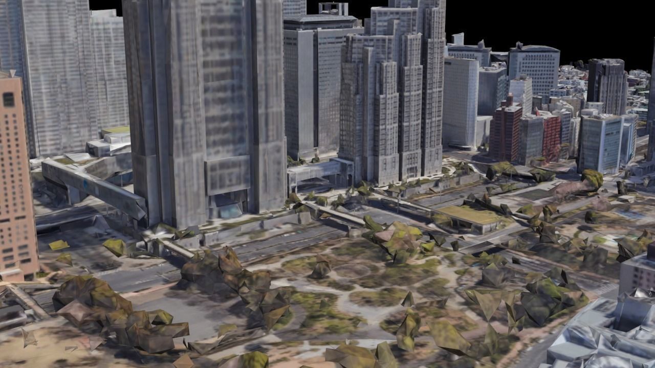Tokyo City Map 3D model | CGTrader