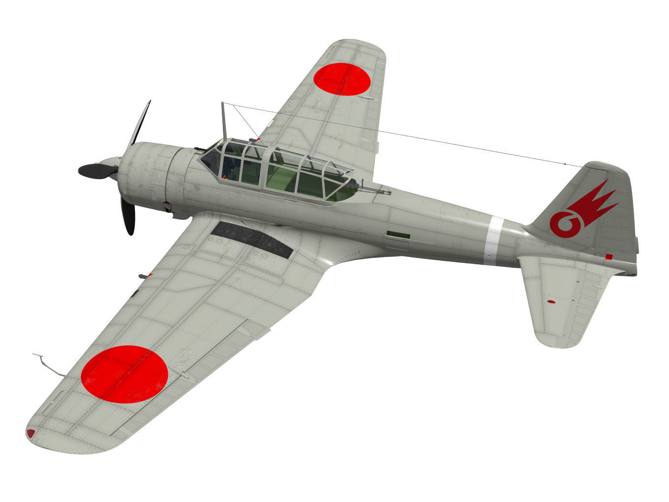 Ki51 Sonia 3D model | CGTrader