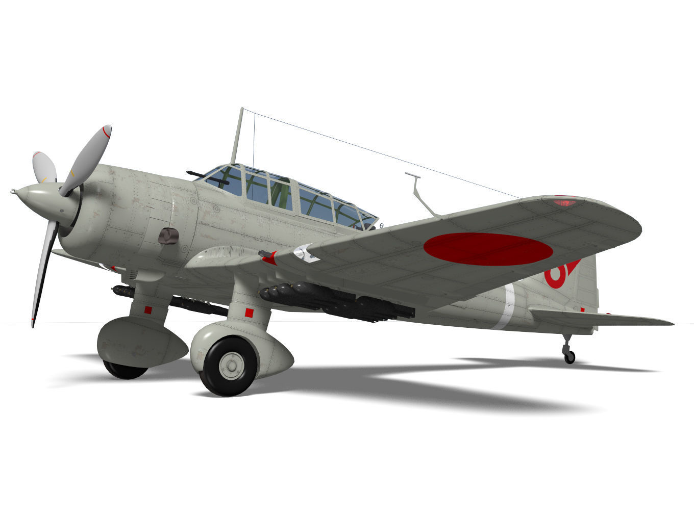 Ki51 Sonia 3D model | CGTrader