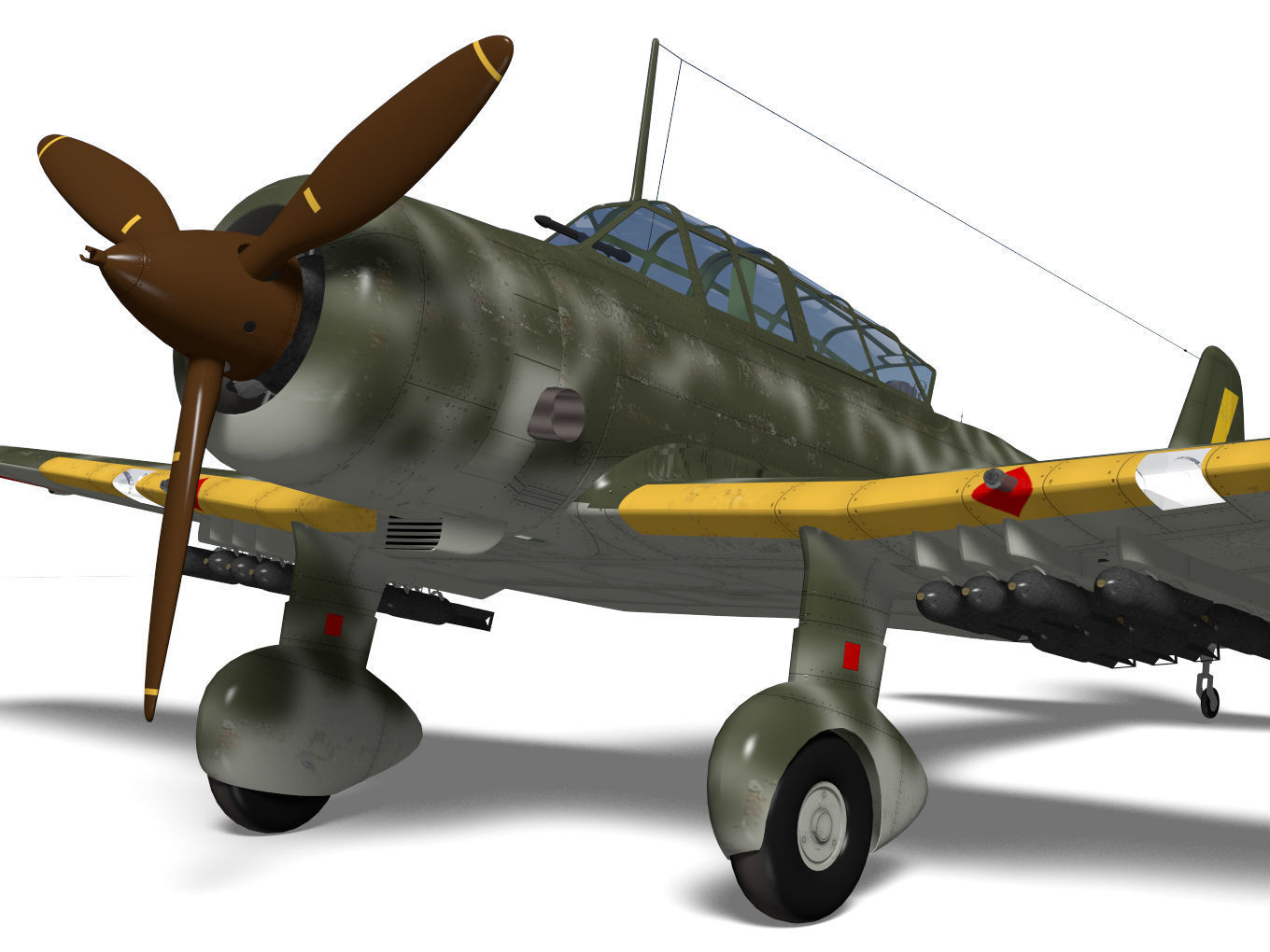 Ki51 Sonia 3D model | CGTrader