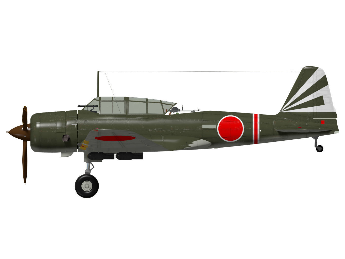 Ki51 Sonia 3D model | CGTrader