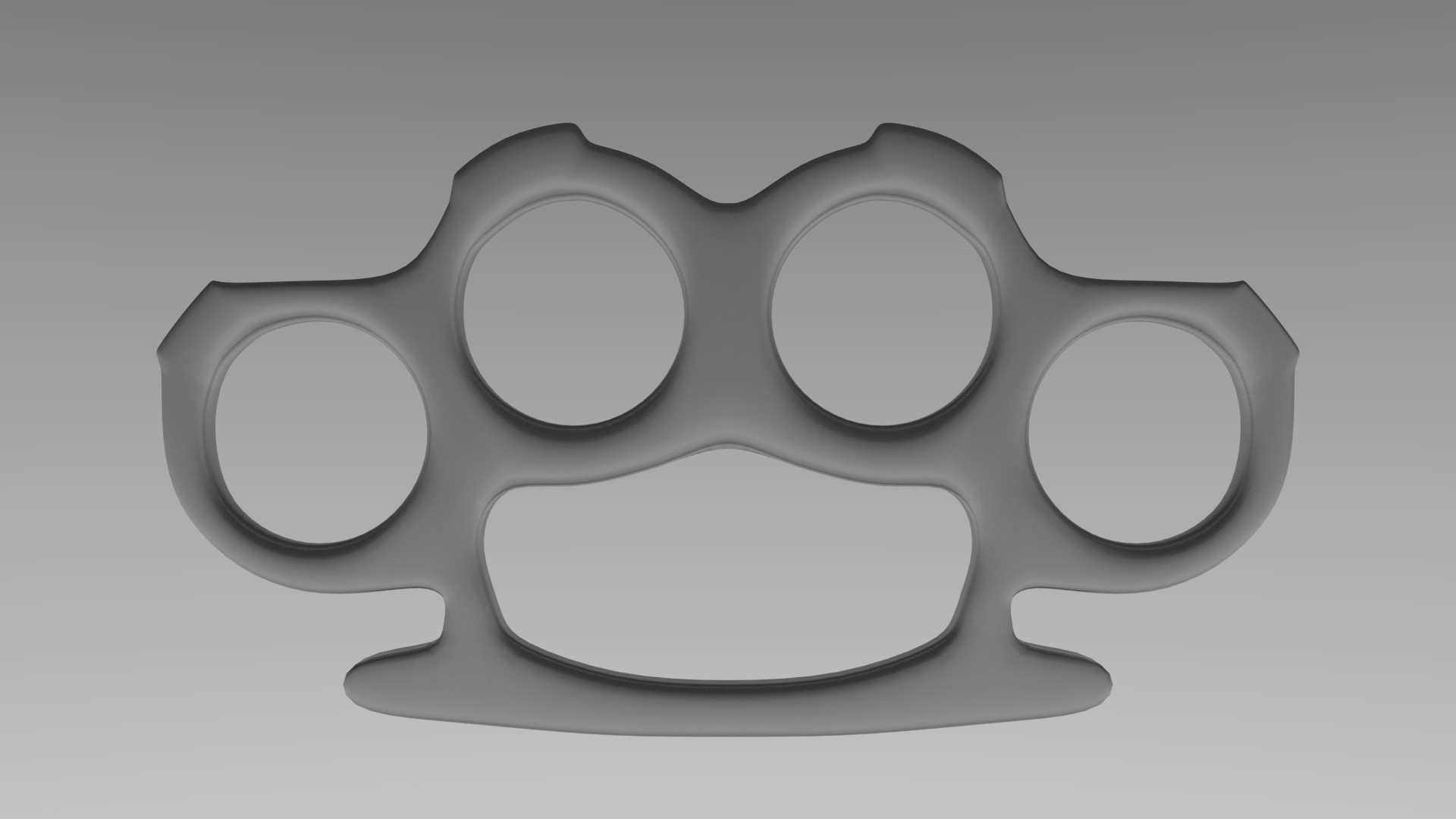 Knuckle duster 3D model | CGTrader