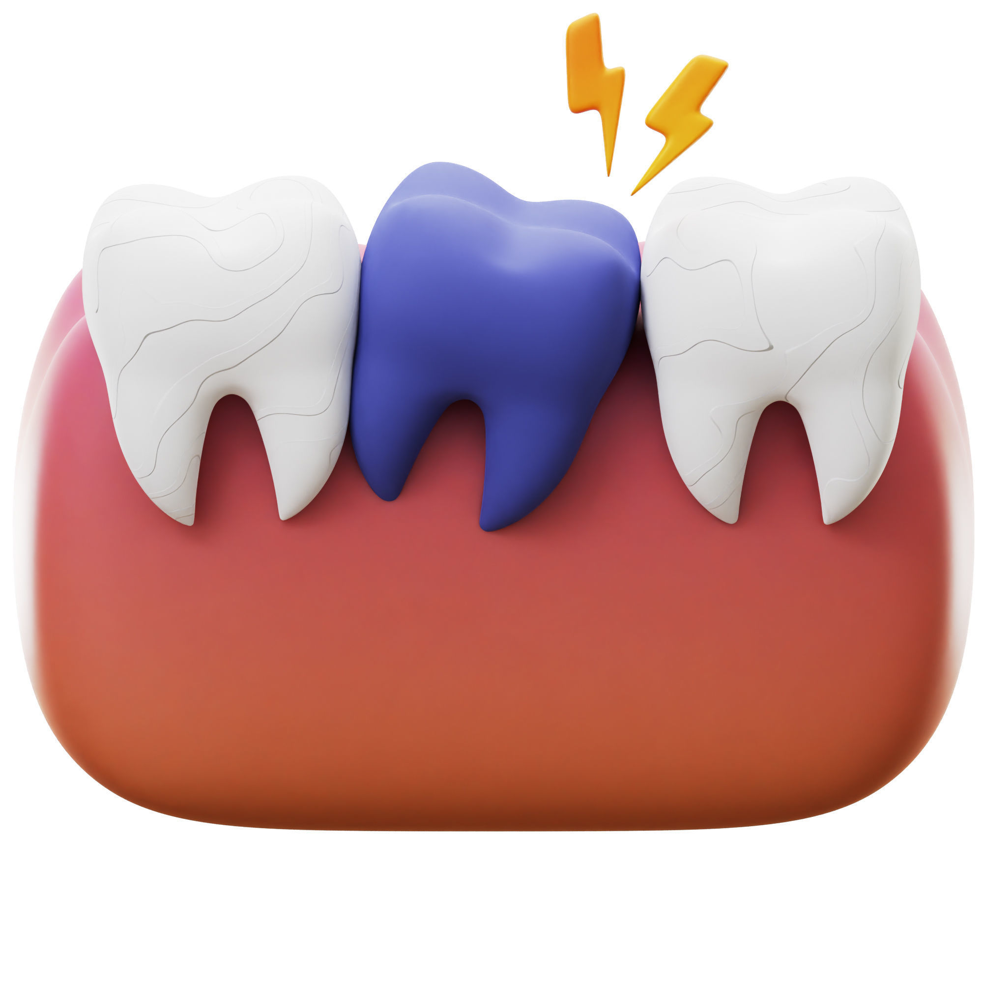 3D model Wisdom Teeth 3D Icon VR / AR / low-poly | CGTrader