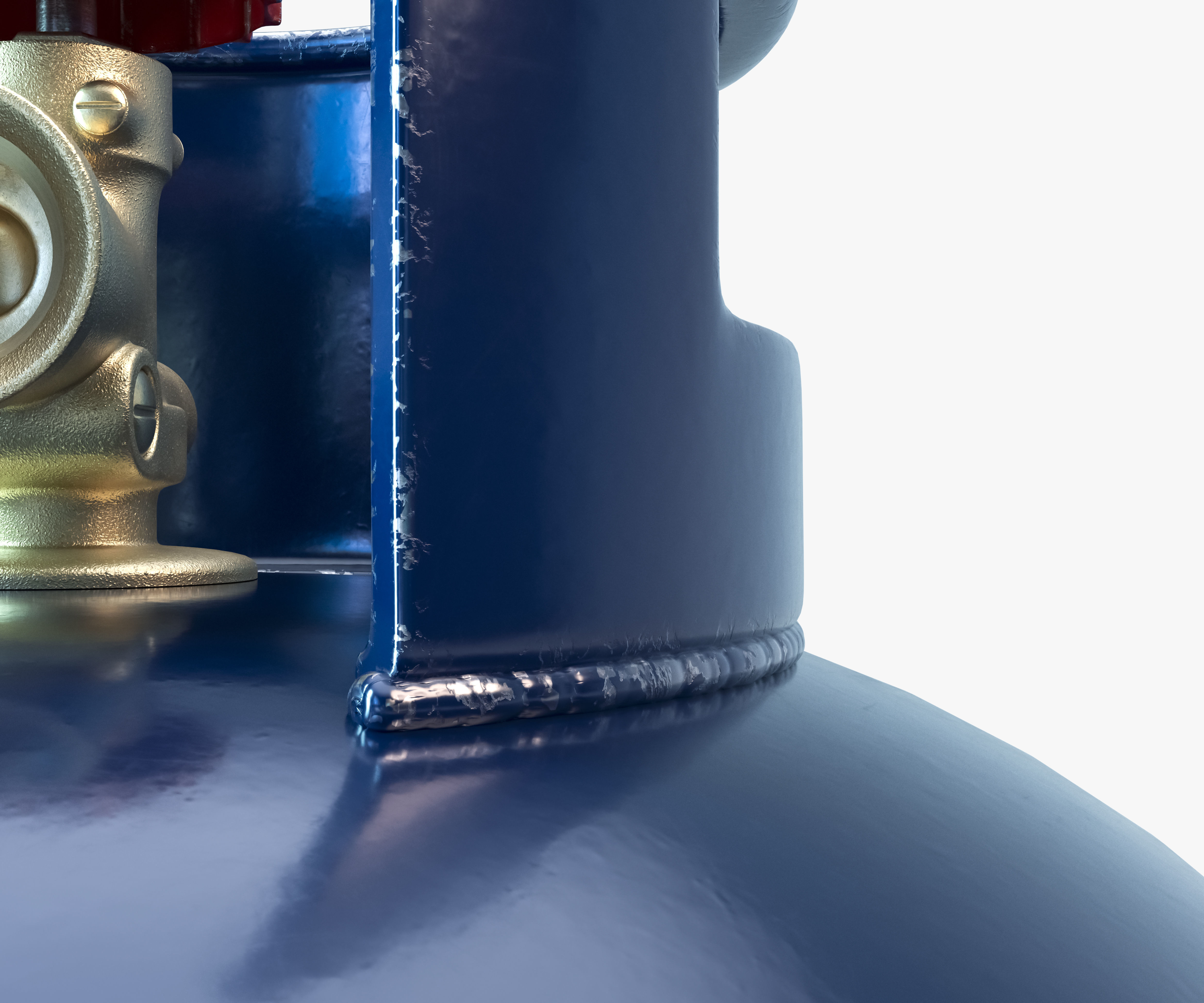 Gas Bottle Cylinder And Valve 3D model | CGTrader