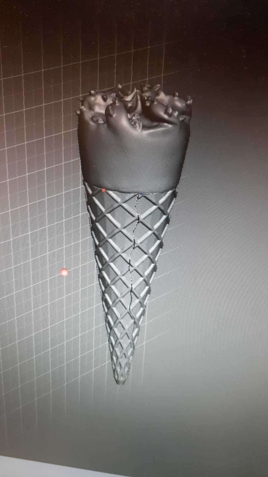 cornetto ice cream 3D model 3D printable | CGTrader