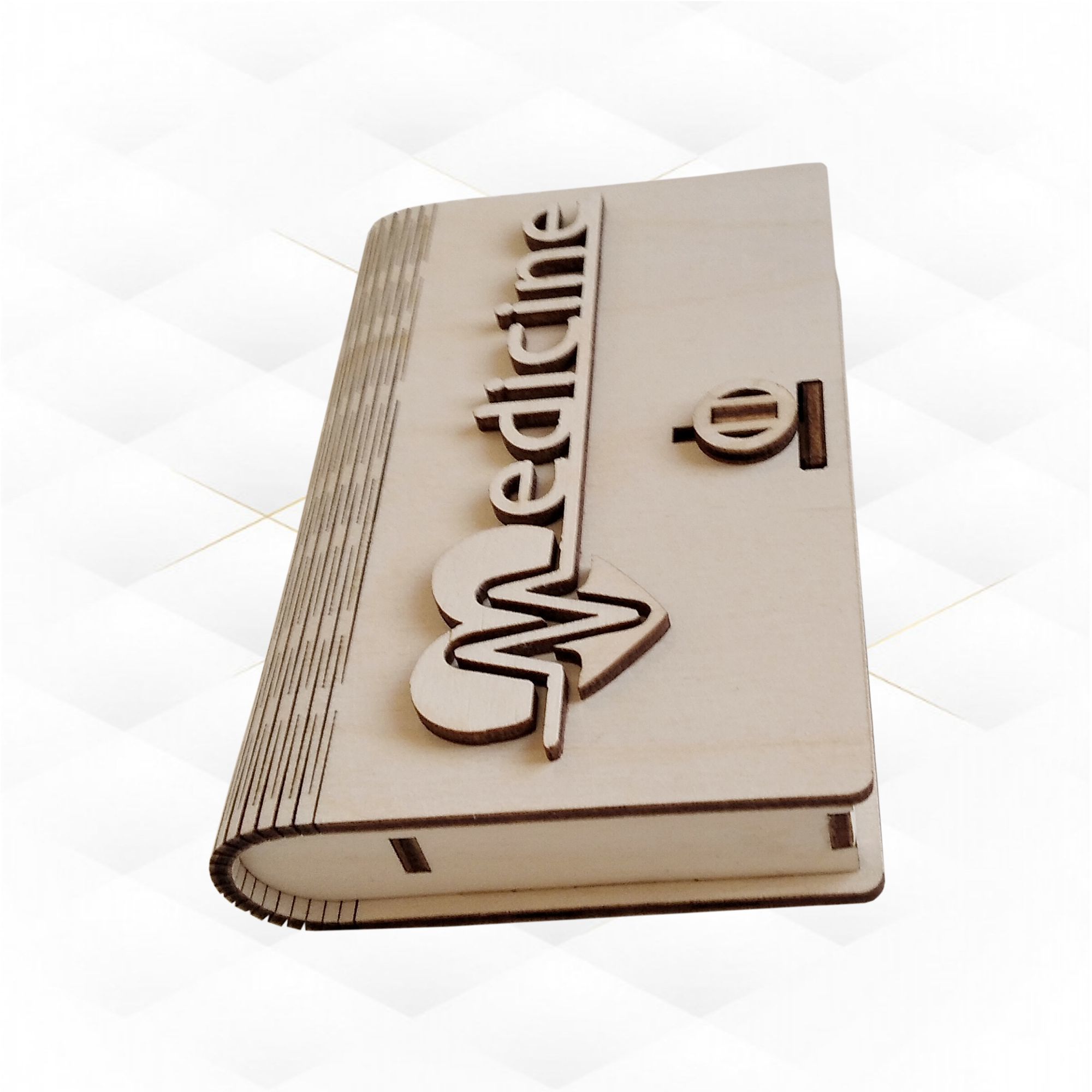 Medicine box for tablets digital files for laser cutting 3D model 3D ...