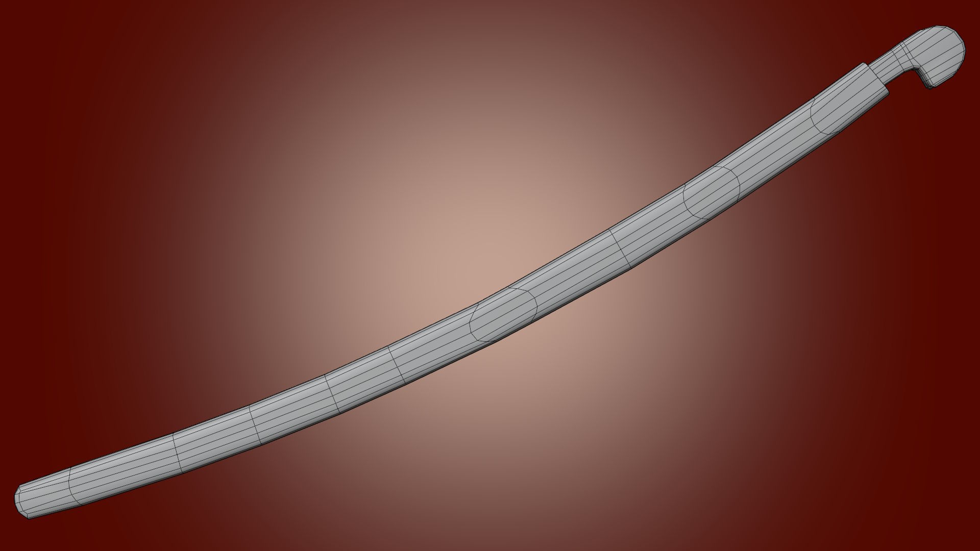 3D model Default Caucasian sabre Shashka VR / AR / low-poly | CGTrader