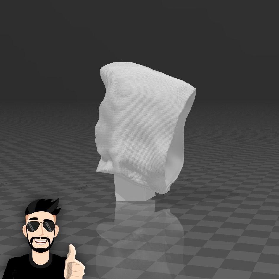 GHOSTFACE - SCREAM 3D model 3D printable | CGTrader