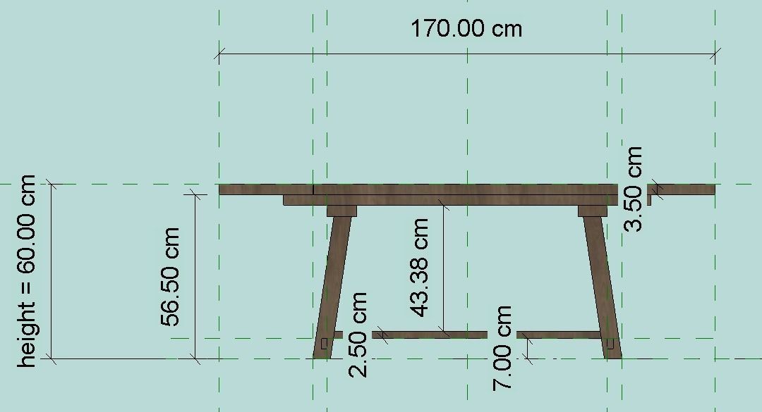 Wilford Extendable Dining Table -Extendable- 3d model 3D model rigged ...