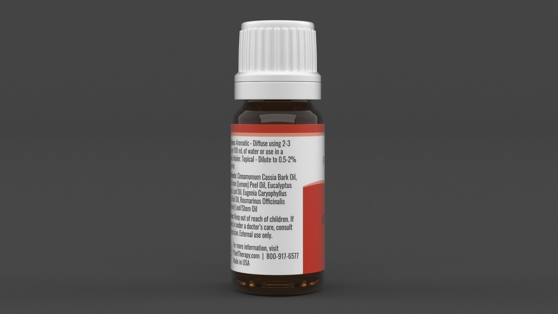 Plant Therapy Essential Oil 3D model | CGTrader