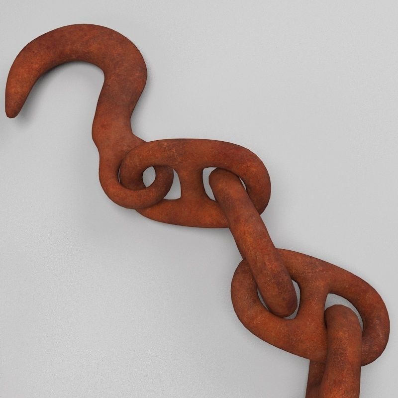 The Chain with loop 3D model | CGTrader