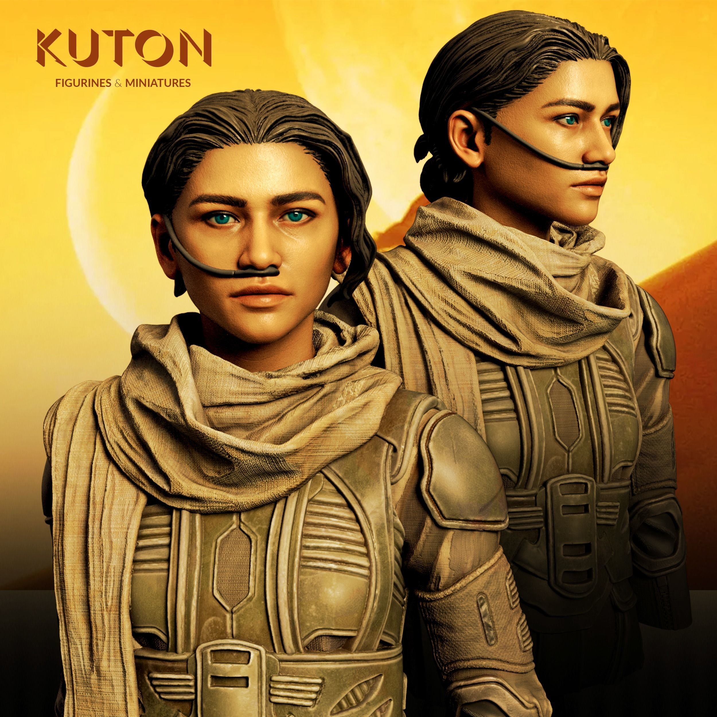 Chani - Dune 3D model 3D printable | CGTrader