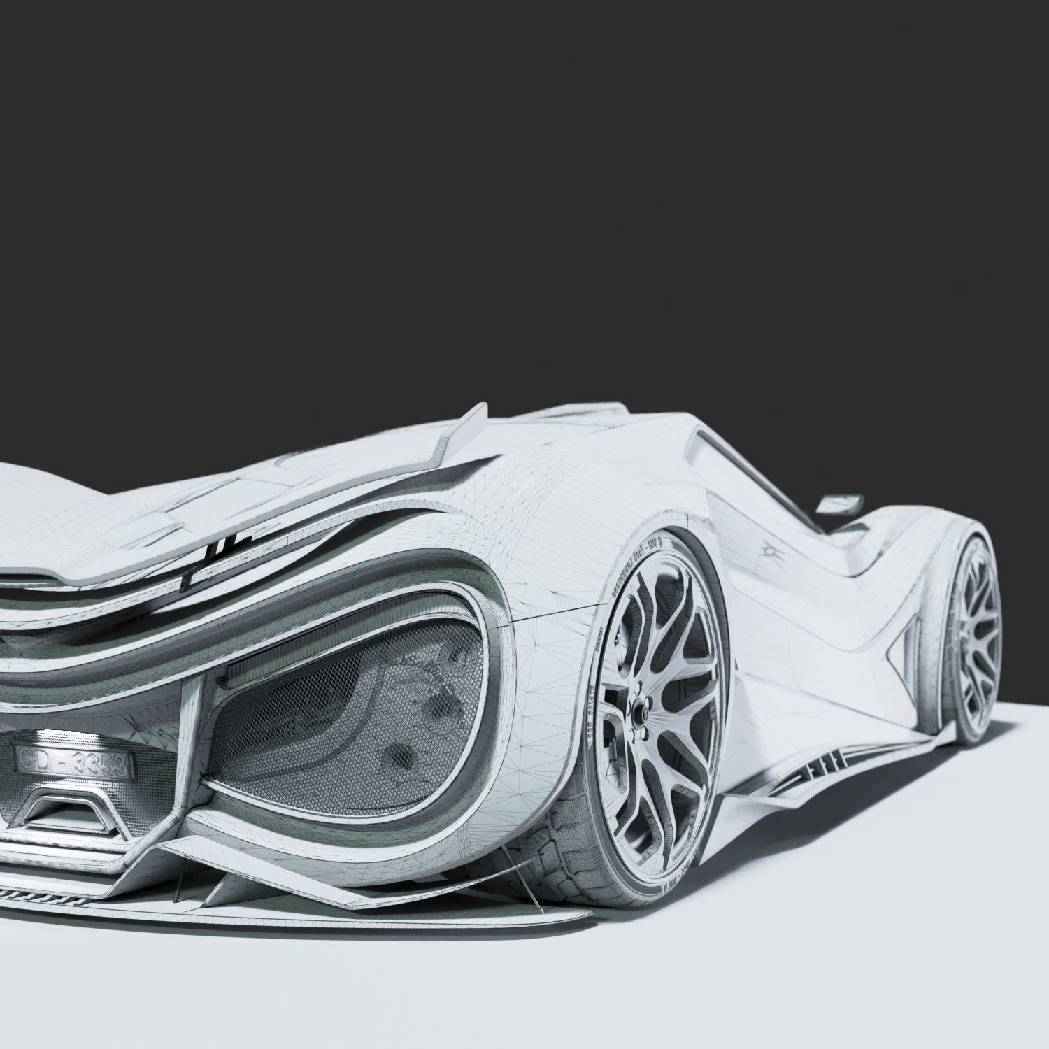 SubsultraGT Concept Car 3D model | CGTrader