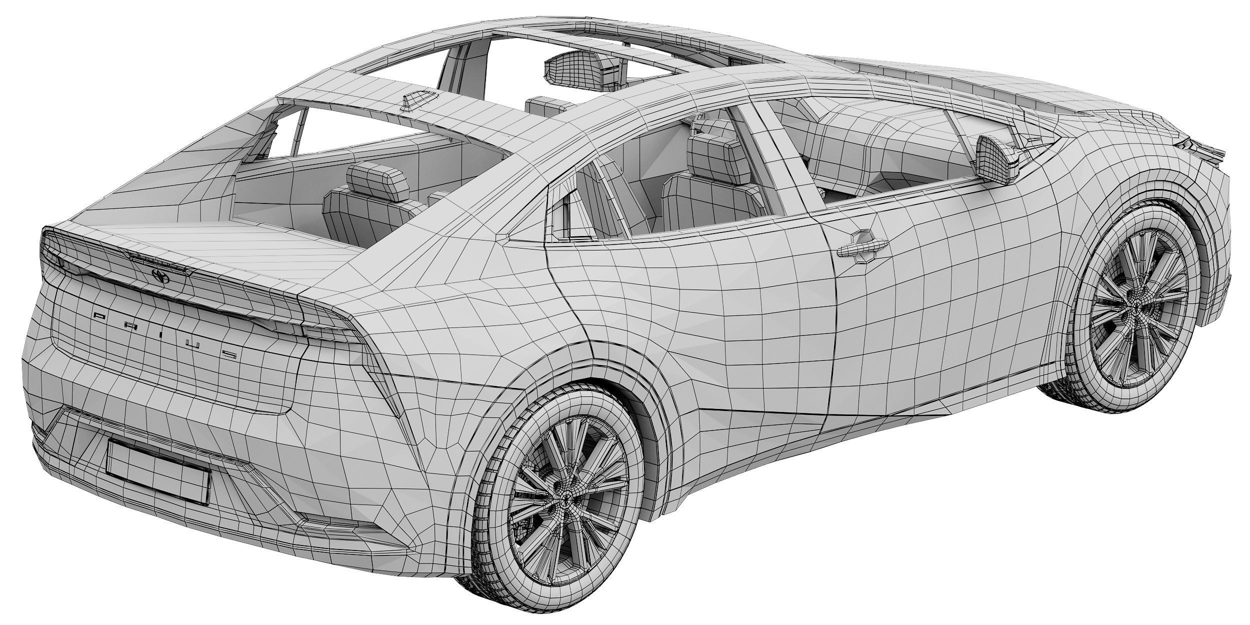 Toyota Prius 2023 3D model | CGTrader