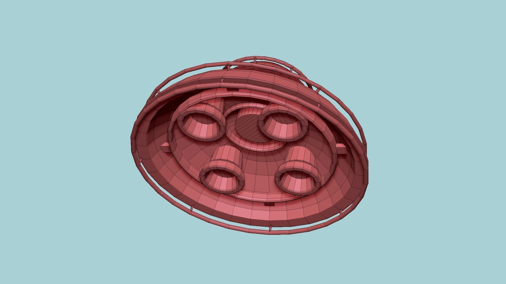 3D model Alien Spaceship UFO F07 Gold - Sci Fi Spacecraft Design VR ...