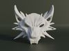 Witcher Wolf Costume Face Mask 3D model 3D printable | CGTrader