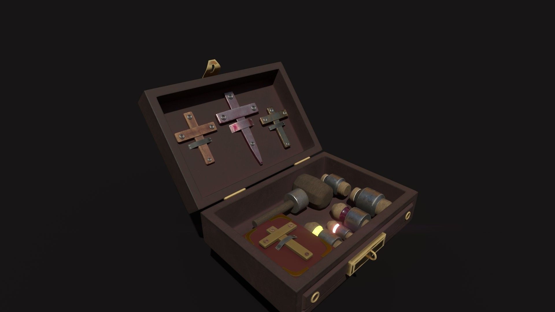 Horror Jesus Christ box 3D model | CGTrader
