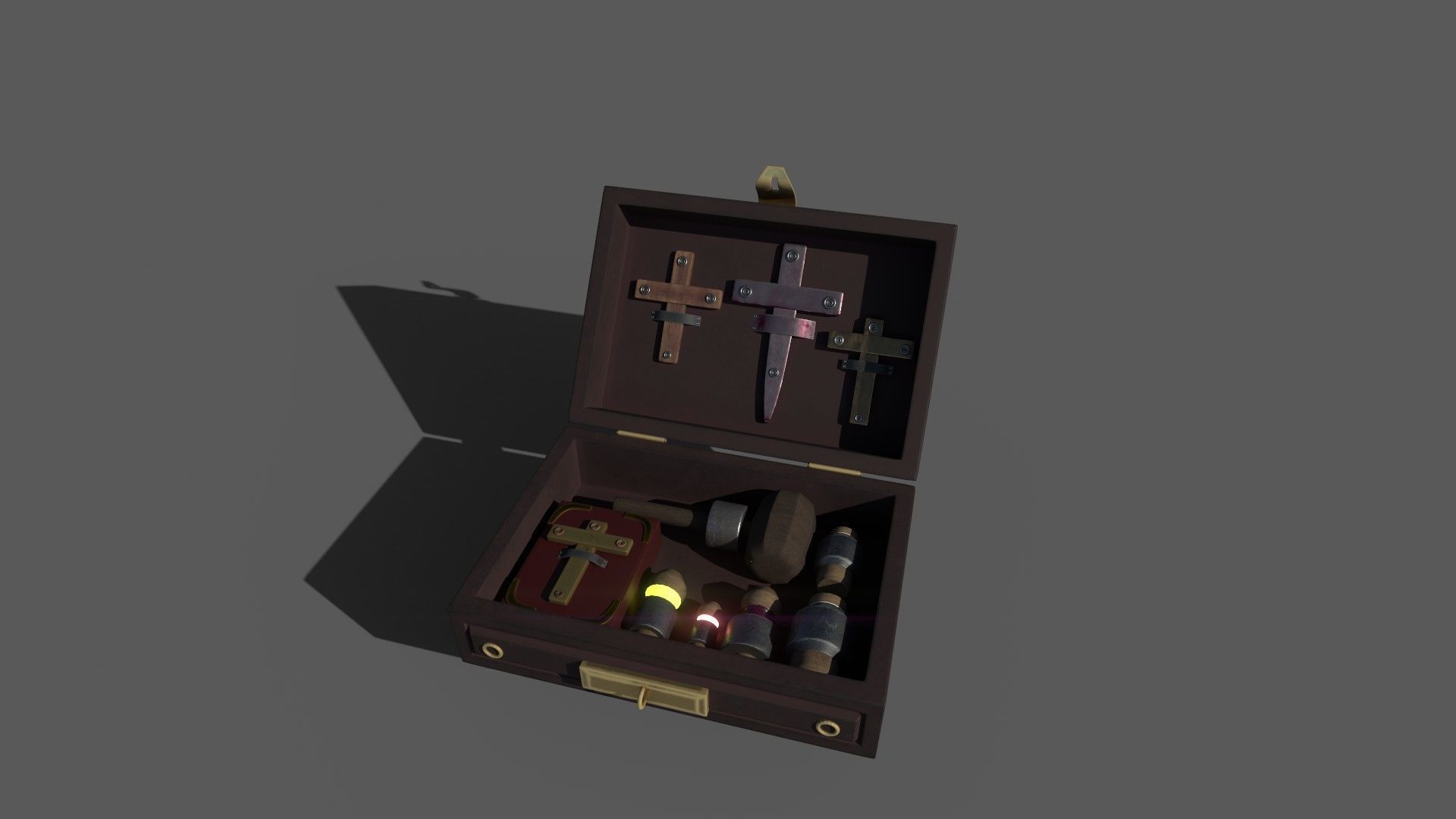 Horror Jesus Christ box 3D model | CGTrader