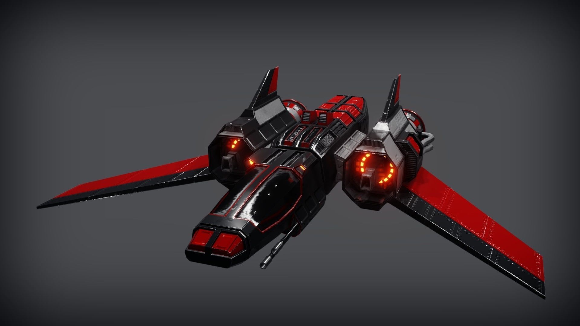 SpaceShip free VR / AR / low-poly 3D model | CGTrader