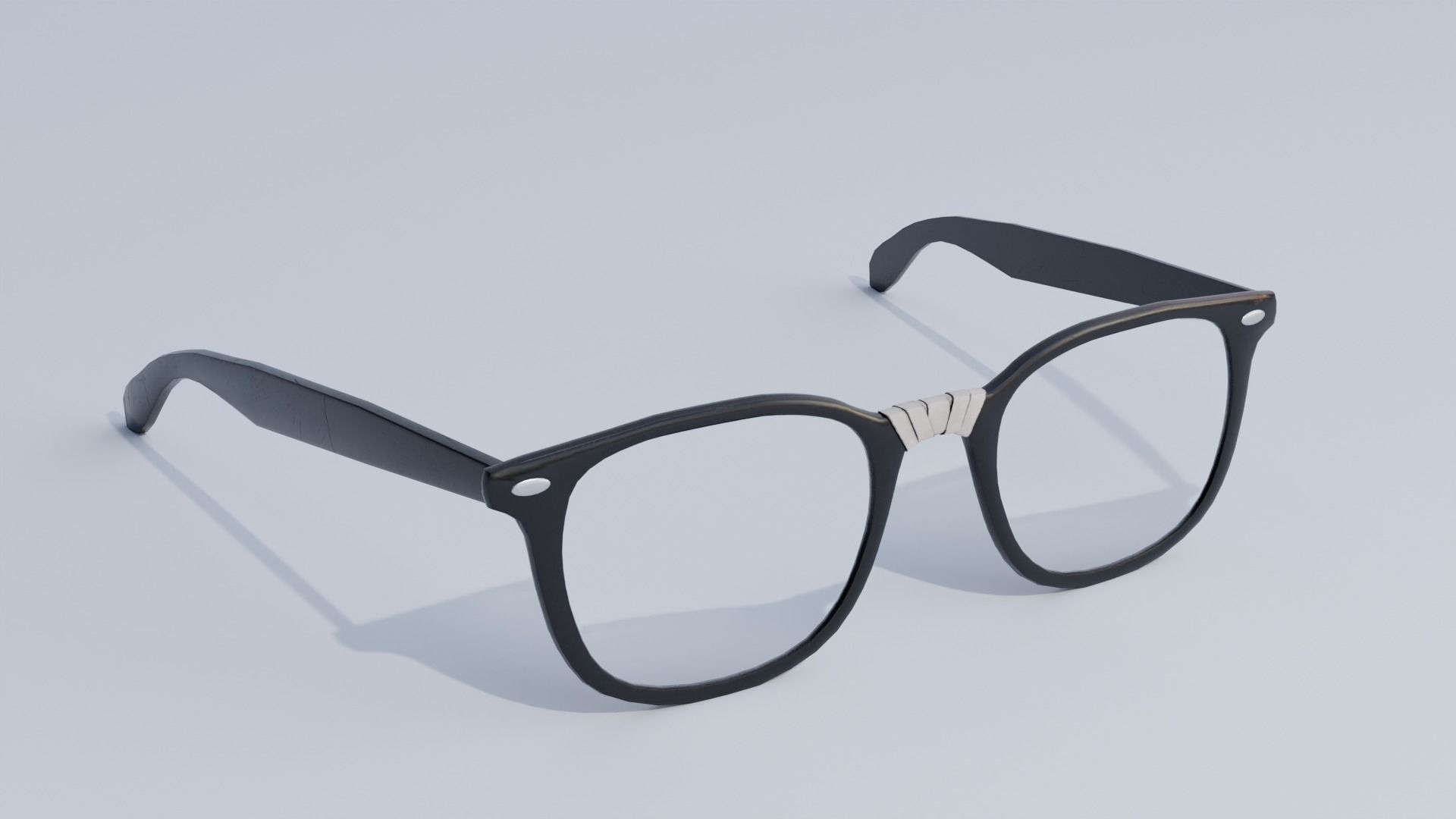Nerdy Glasses 3d Model Cgtrader 4497
