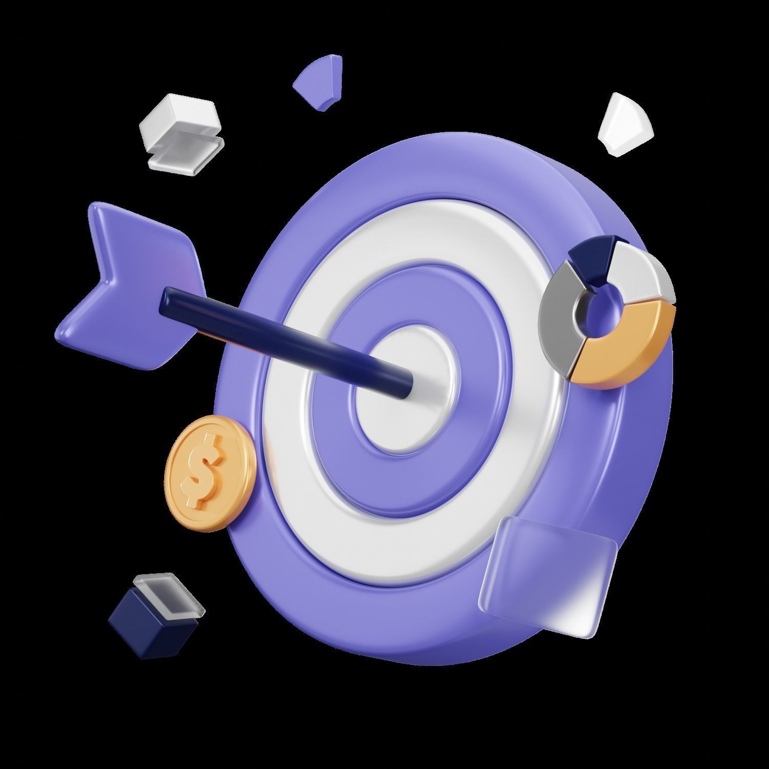 Finance 3D Icon Set 3D model | CGTrader