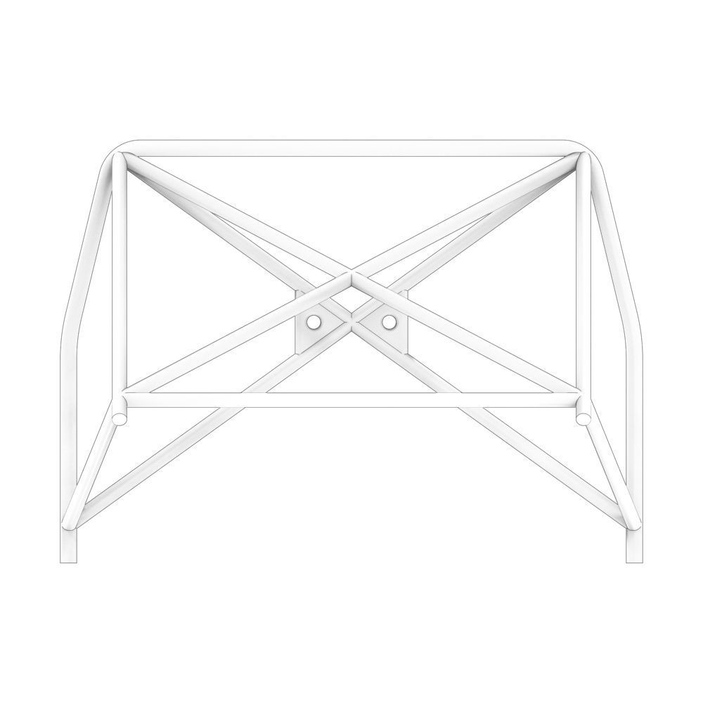 Roll cage V3 -half cage 3D model | CGTrader